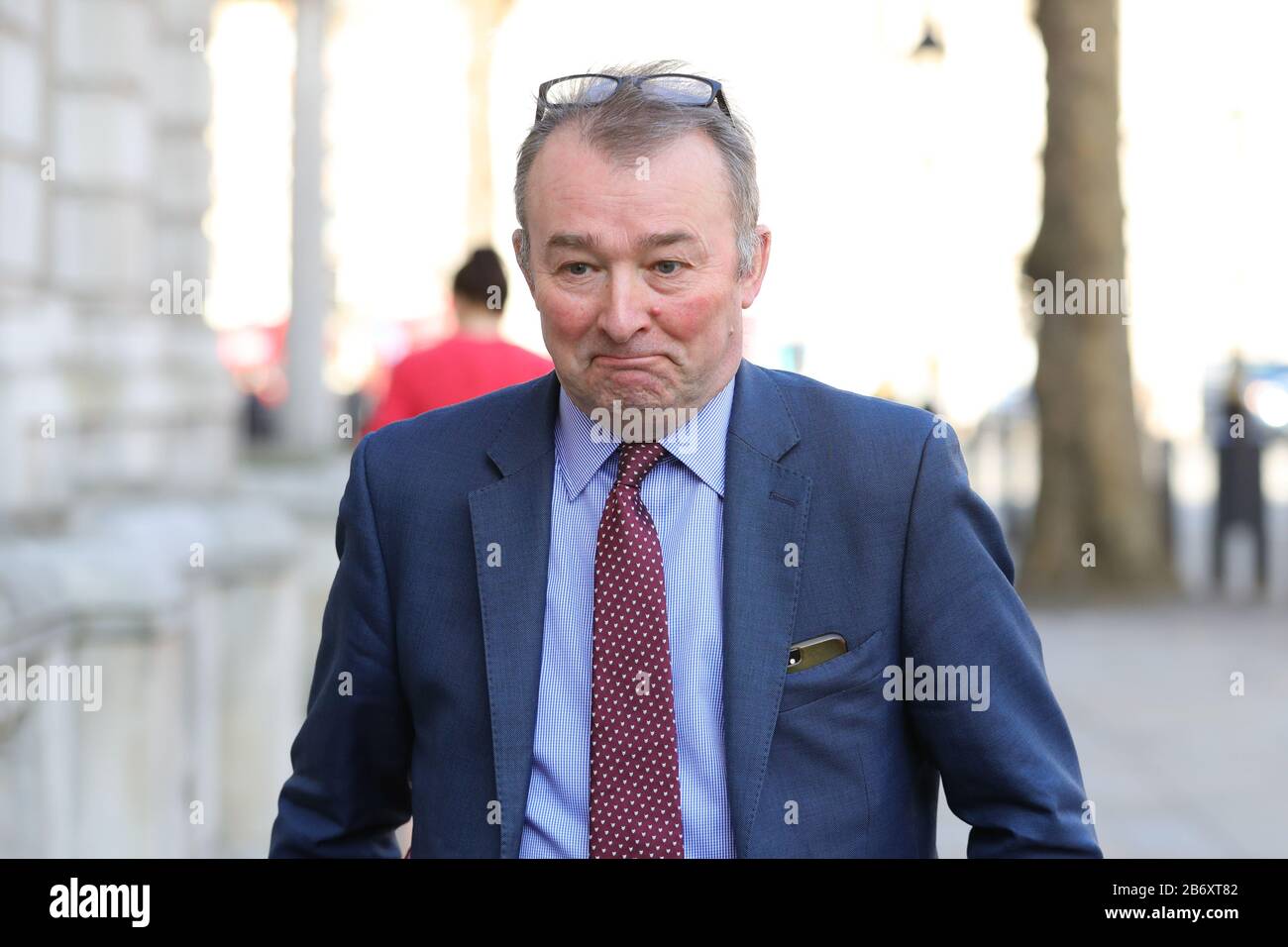 Welsh Secretary Simon Hart arrives at the Cabinet Office, London, ahead ...