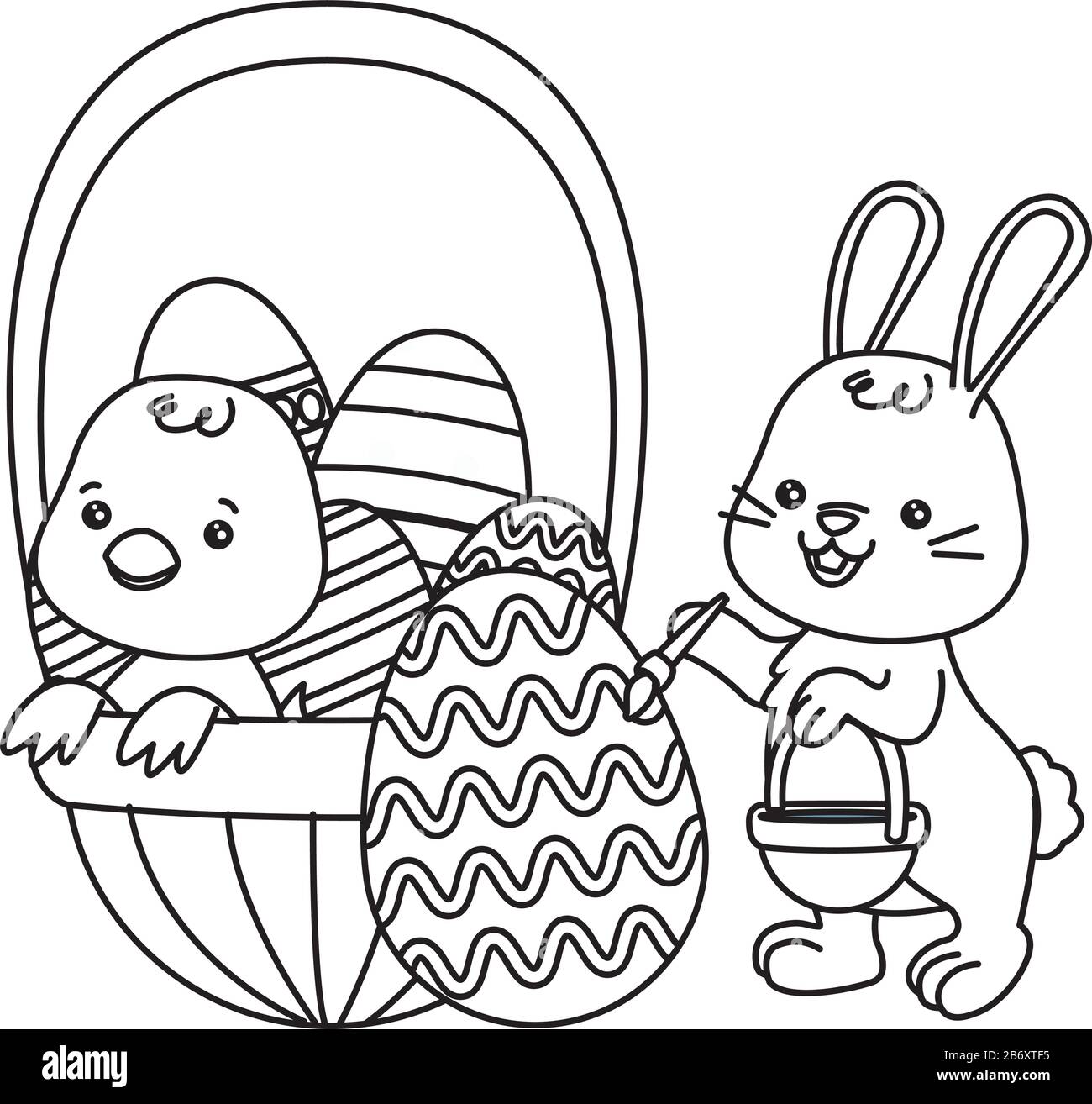 Snow chicken Stock Vector Images - Alamy