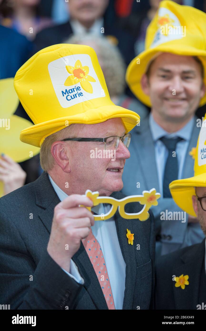 Edinburgh, UK. 12th Mar, 2020. Pictured: Jackson Carlaw MSP - Leader of ...