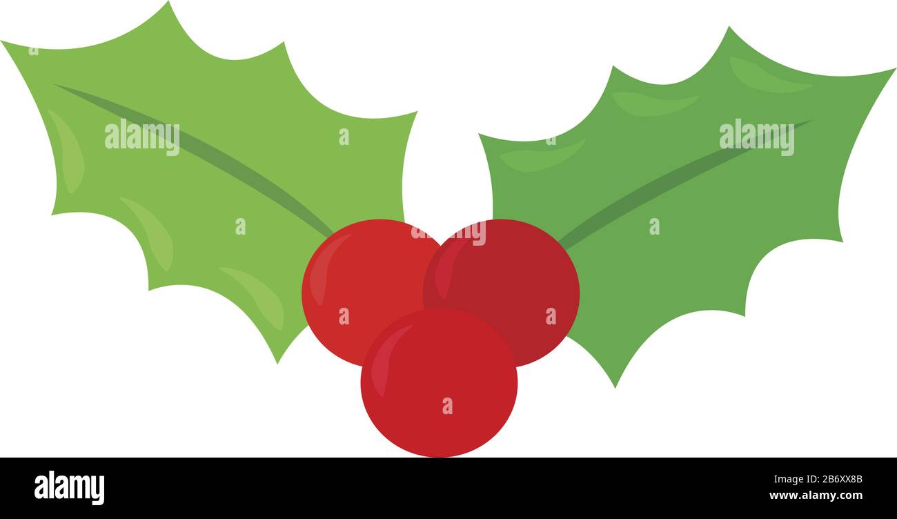 Mistletoe illustration hi-res stock photography and images - Alamy