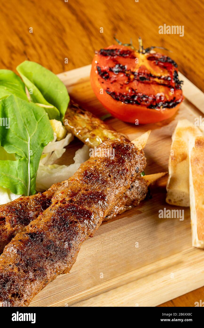 Turkish cuisine flavored meatballs Stock Photo - Alamy