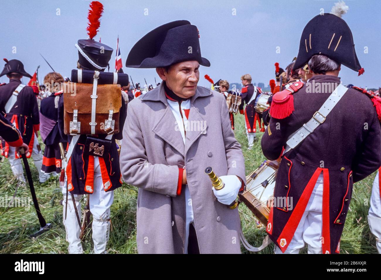 The Battle of Waterloo 175th anniversary re-enactment on June 19th 1990 ...