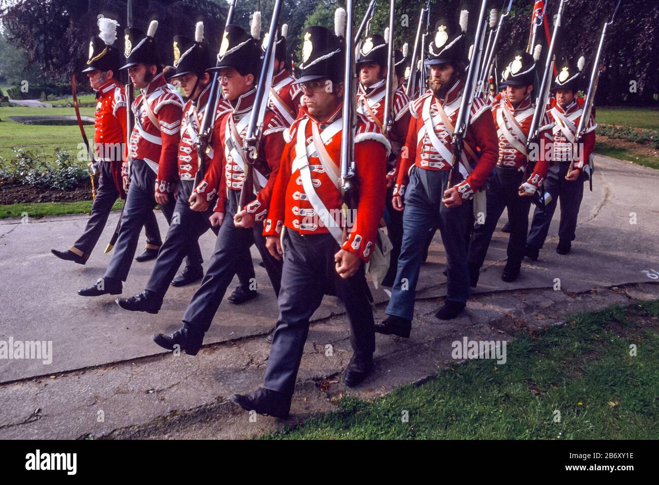 The Battle of Waterloo 175th anniversary re-enactment on June 19th 1990 ...