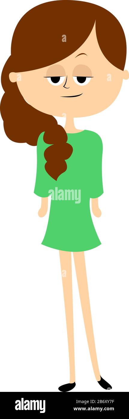 Woman in white fitness Stock Vector Images - Alamy
