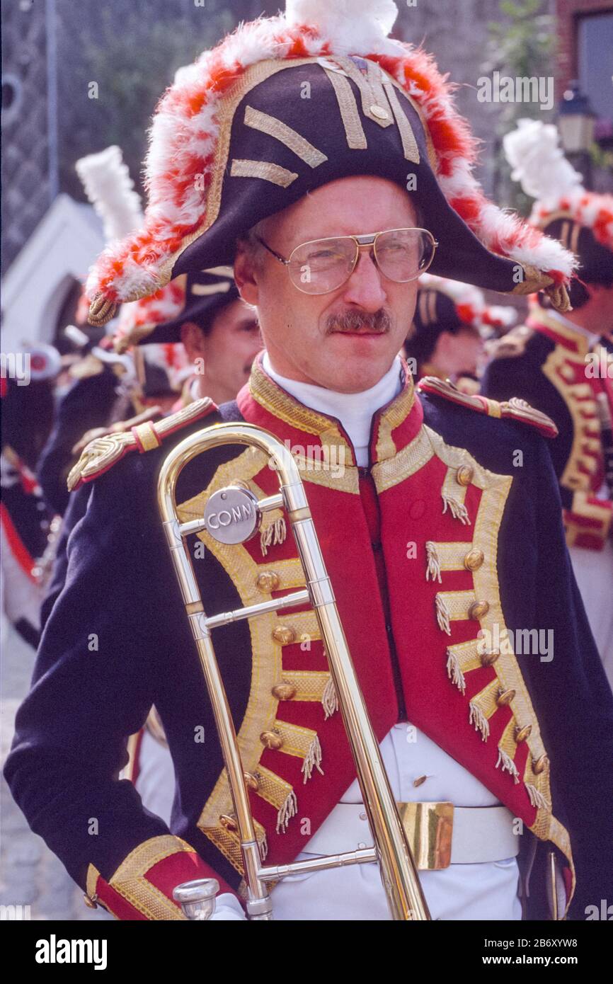 The Battle of Waterloo 175th anniversary re-enactment on June 19th 1990 ...