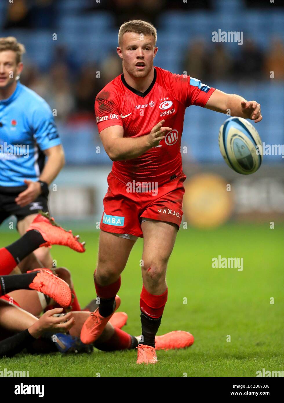 Saracens' Tom Whitely Stock Photo - Alamy