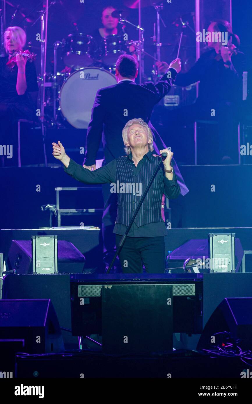 10.03.2020, Robert Hart, current singer with the Manfred Mann's Earth ...