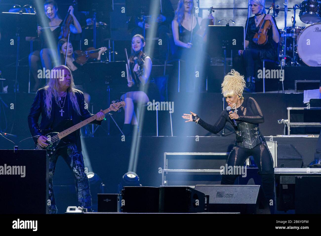 10.03.2020, Mat Sinner alias Matthias Lasch and Joyce Jean Kennedy ...