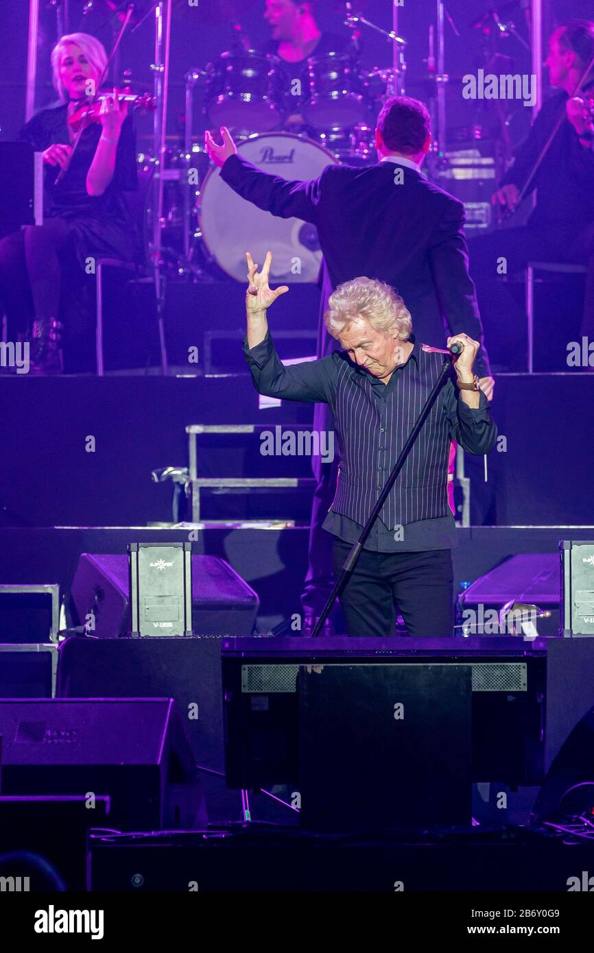 10.03.2020, Robert Hart, current singer with the Manfred Mann's Earth ...