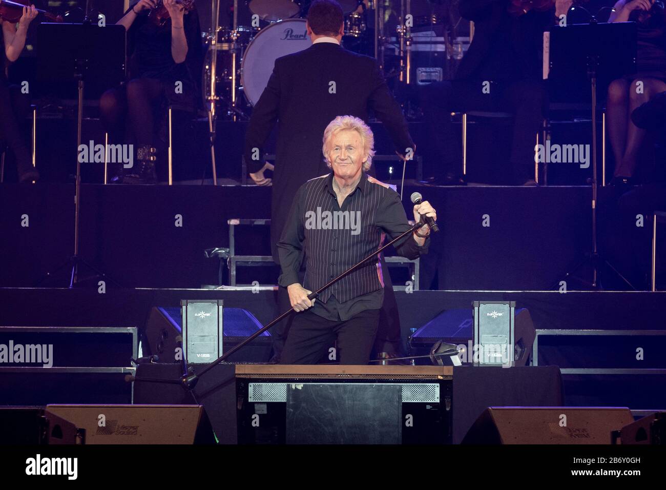 10.03.2020, Robert Hart, current singer with the Manfred Mann's Earth ...