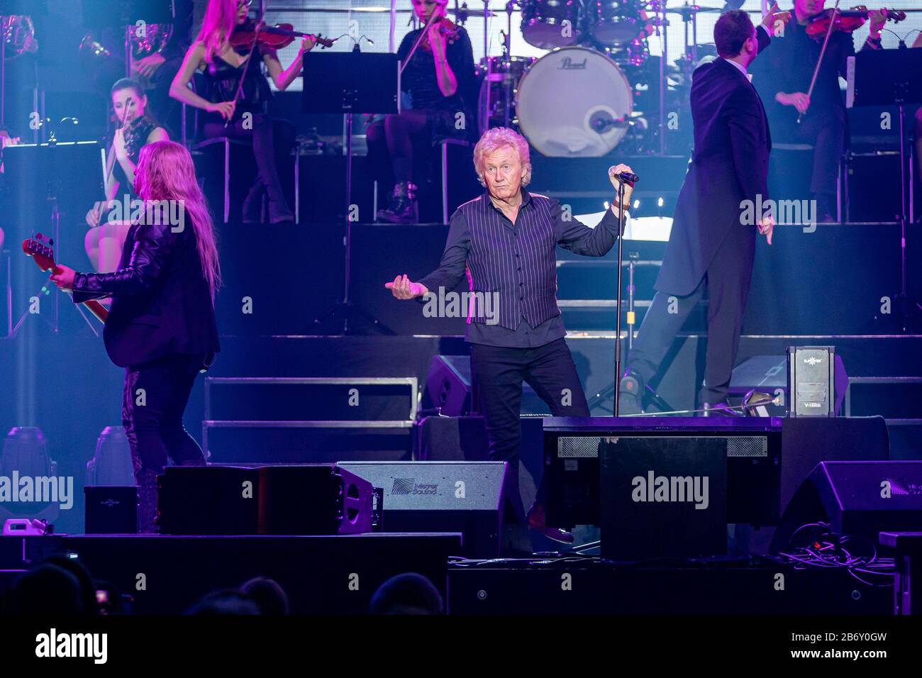 10.03.2020, Robert Hart, current singer with the Manfred Mann's Earth ...