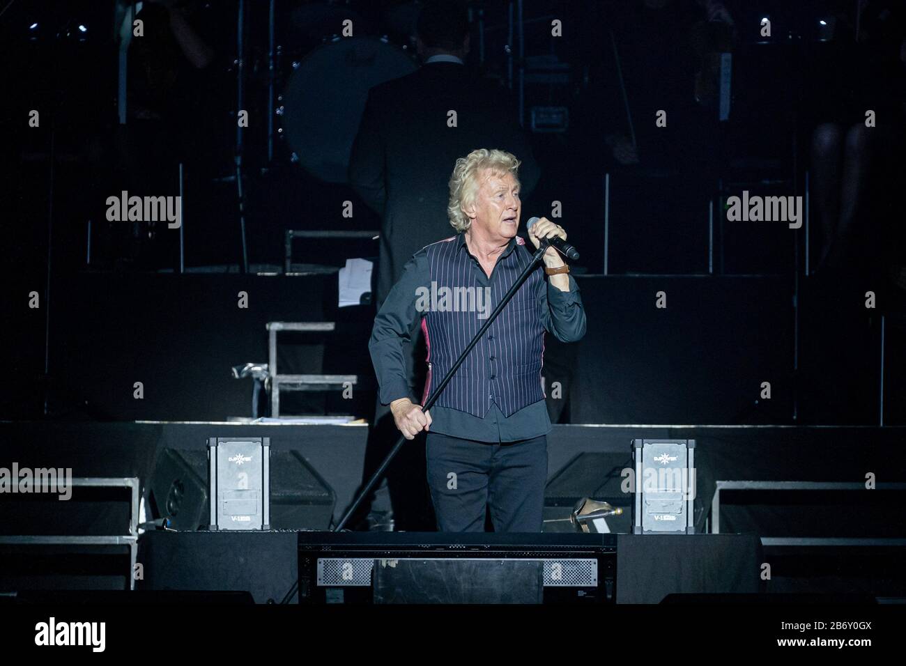 10.03.2020, Robert Hart, current singer with the Manfred Mann's Earth ...