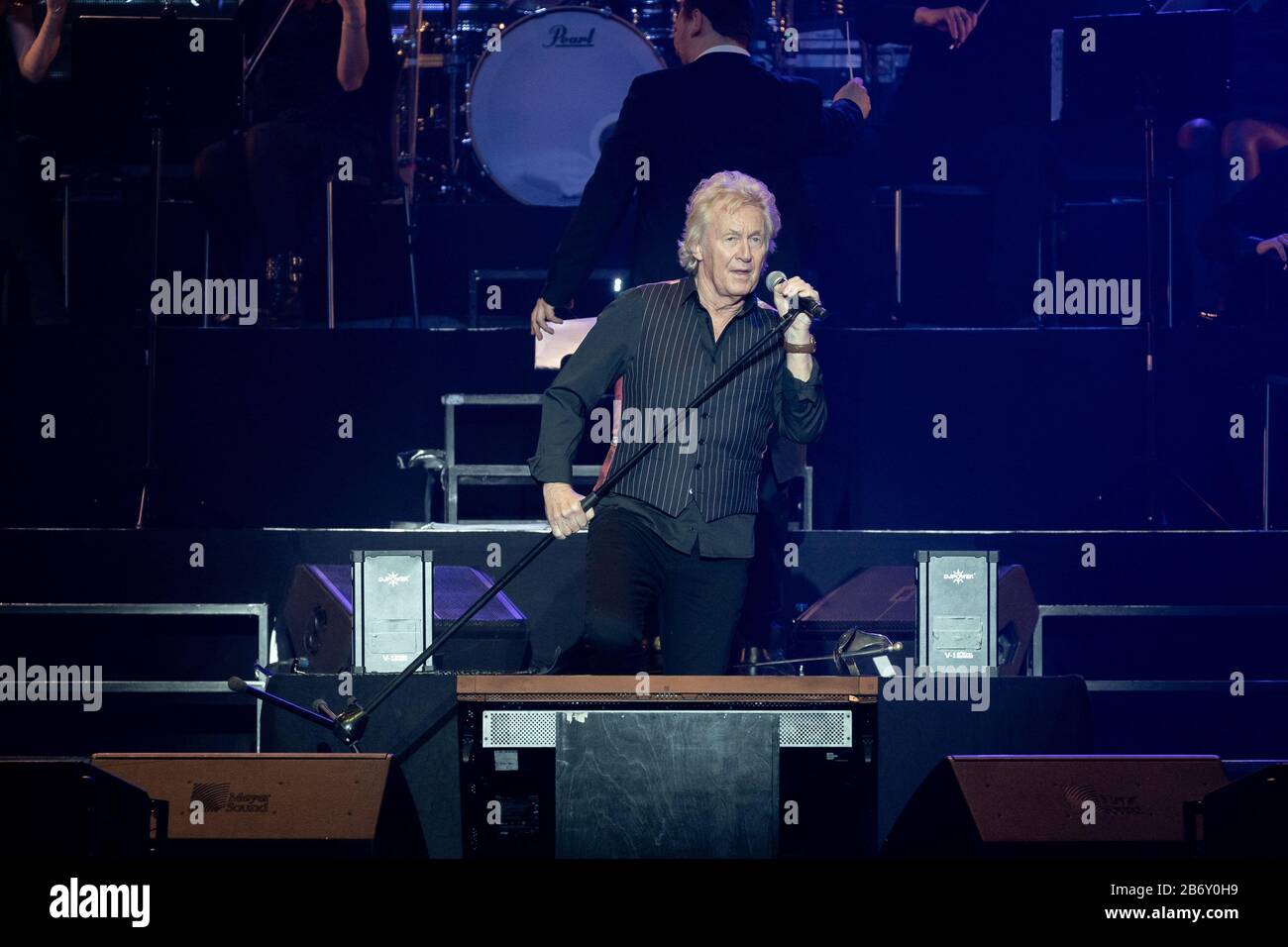 10.03.2020, Robert Hart, current singer with the Manfred Mann's Earth ...