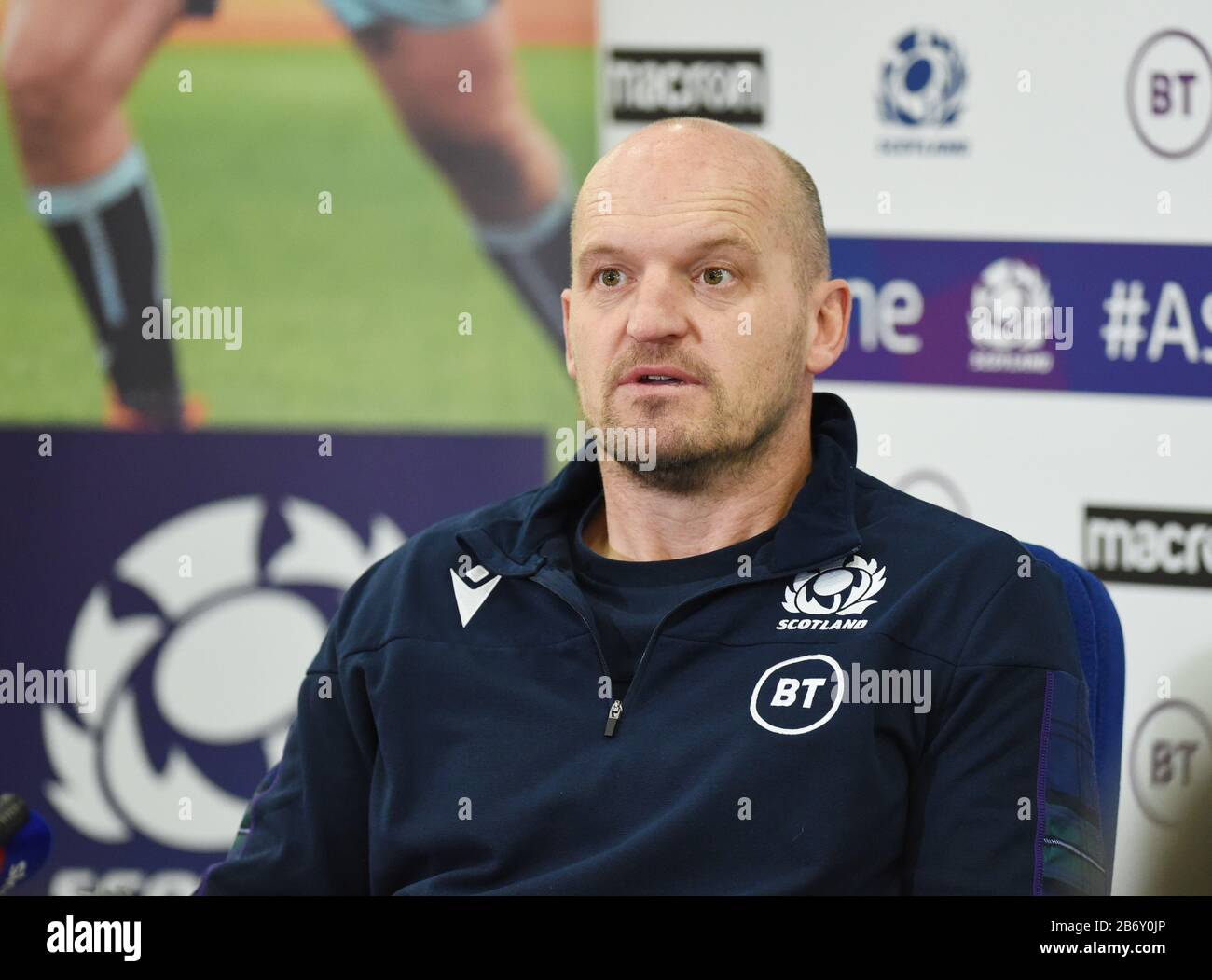 Scottish rugby announcement hi-res stock photography and images - Alamy