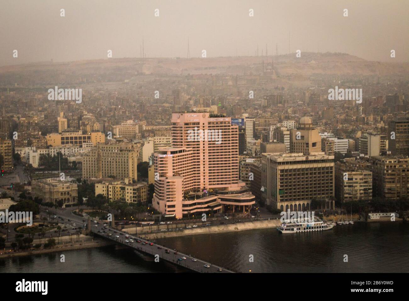 Cairo from Above Stock Photo - Alamy