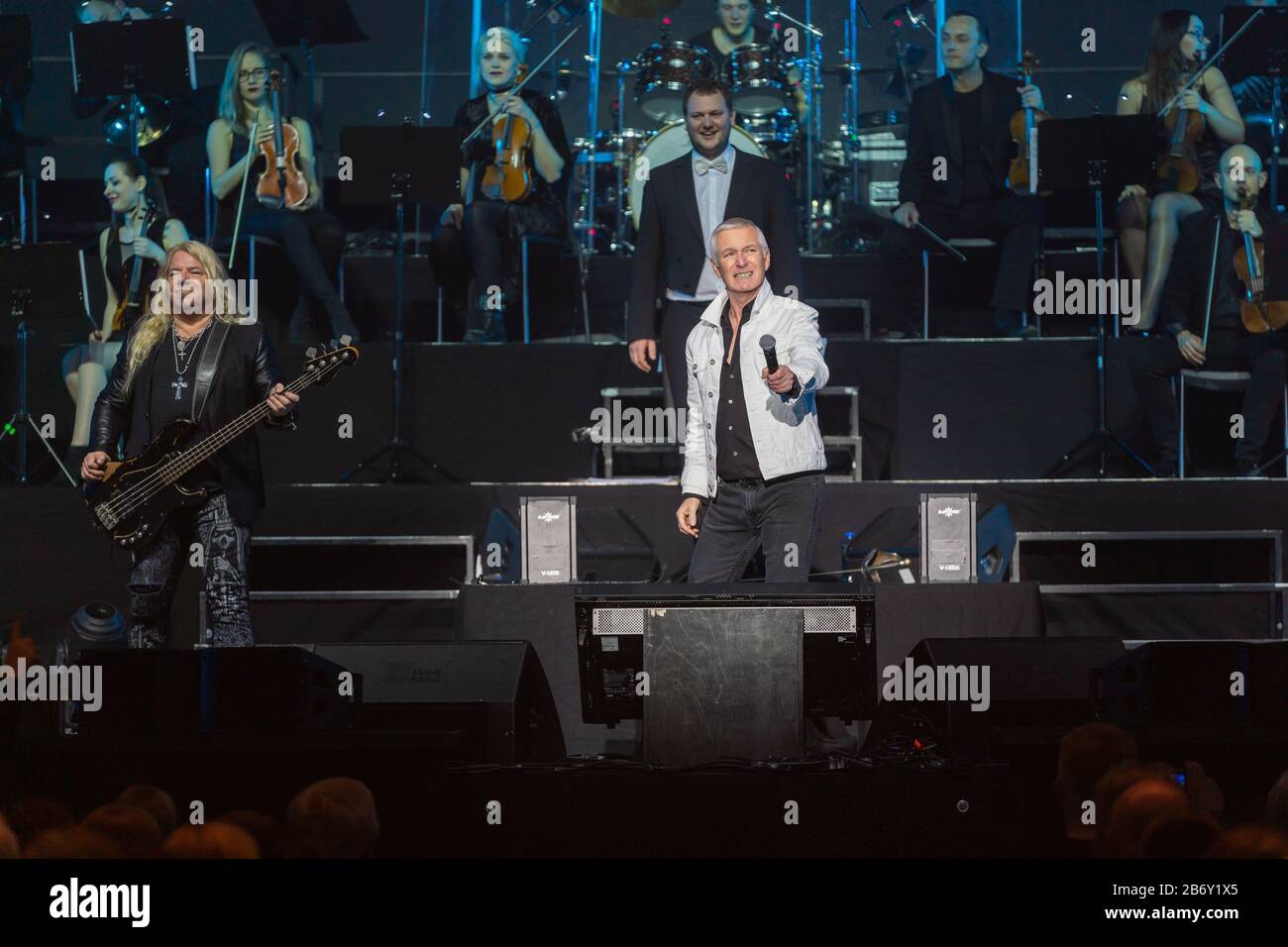 10.03.2020, Mat Sinner alias Matthias Lasch and Danny Bowes from the ...