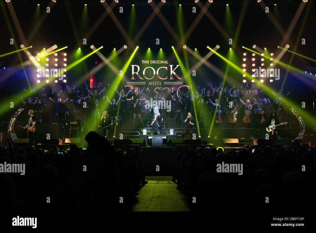 10.03.2020, Die Buhne with the musicians of the Mat Sinner Band live on ...