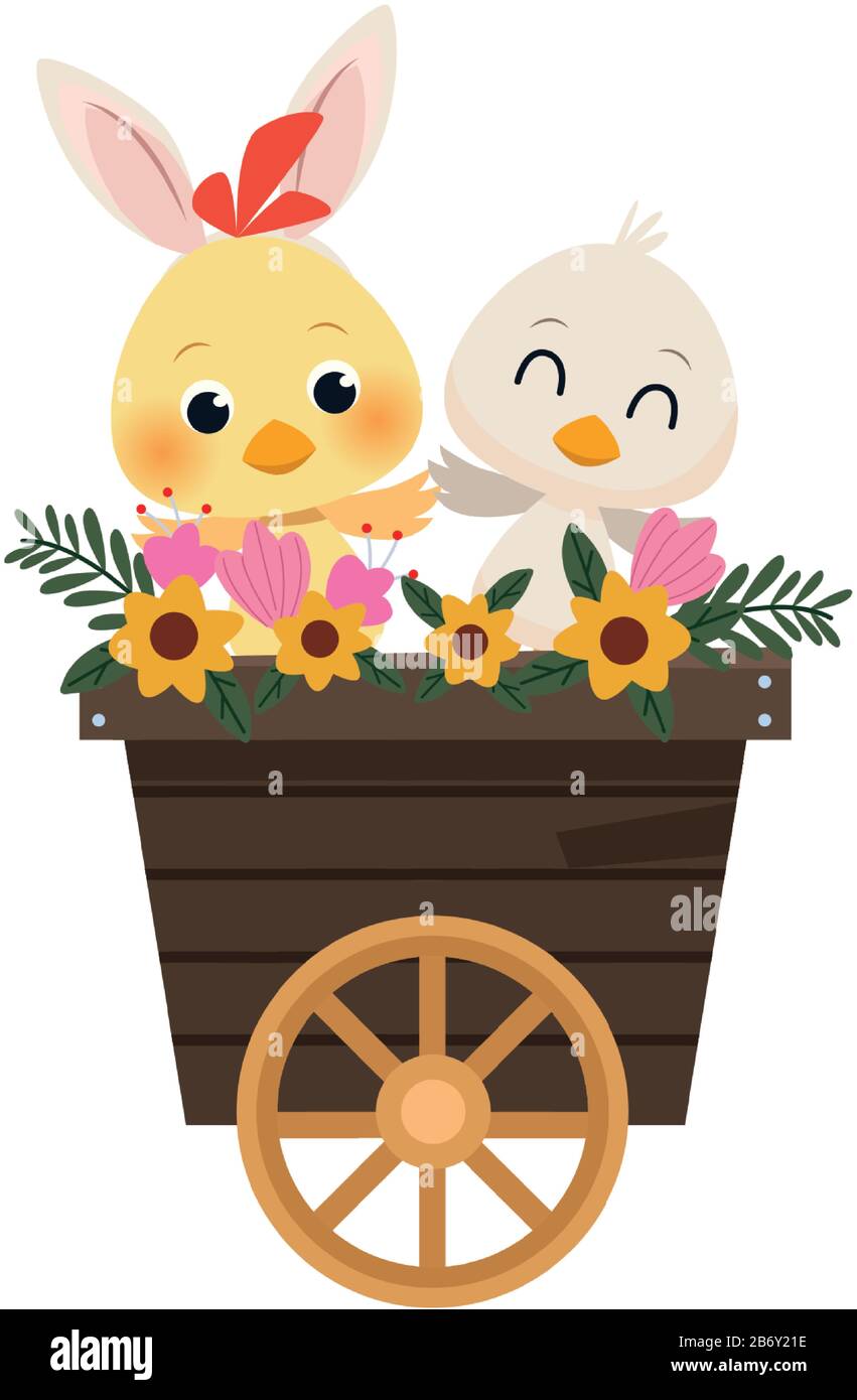 Easter duck hunt nature Stock Vector Images - Alamy