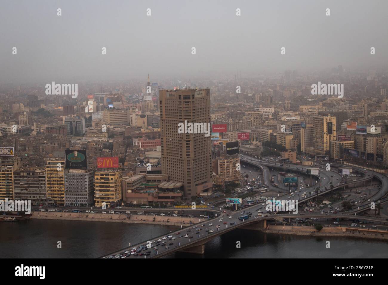 Cairo from Above Stock Photo - Alamy