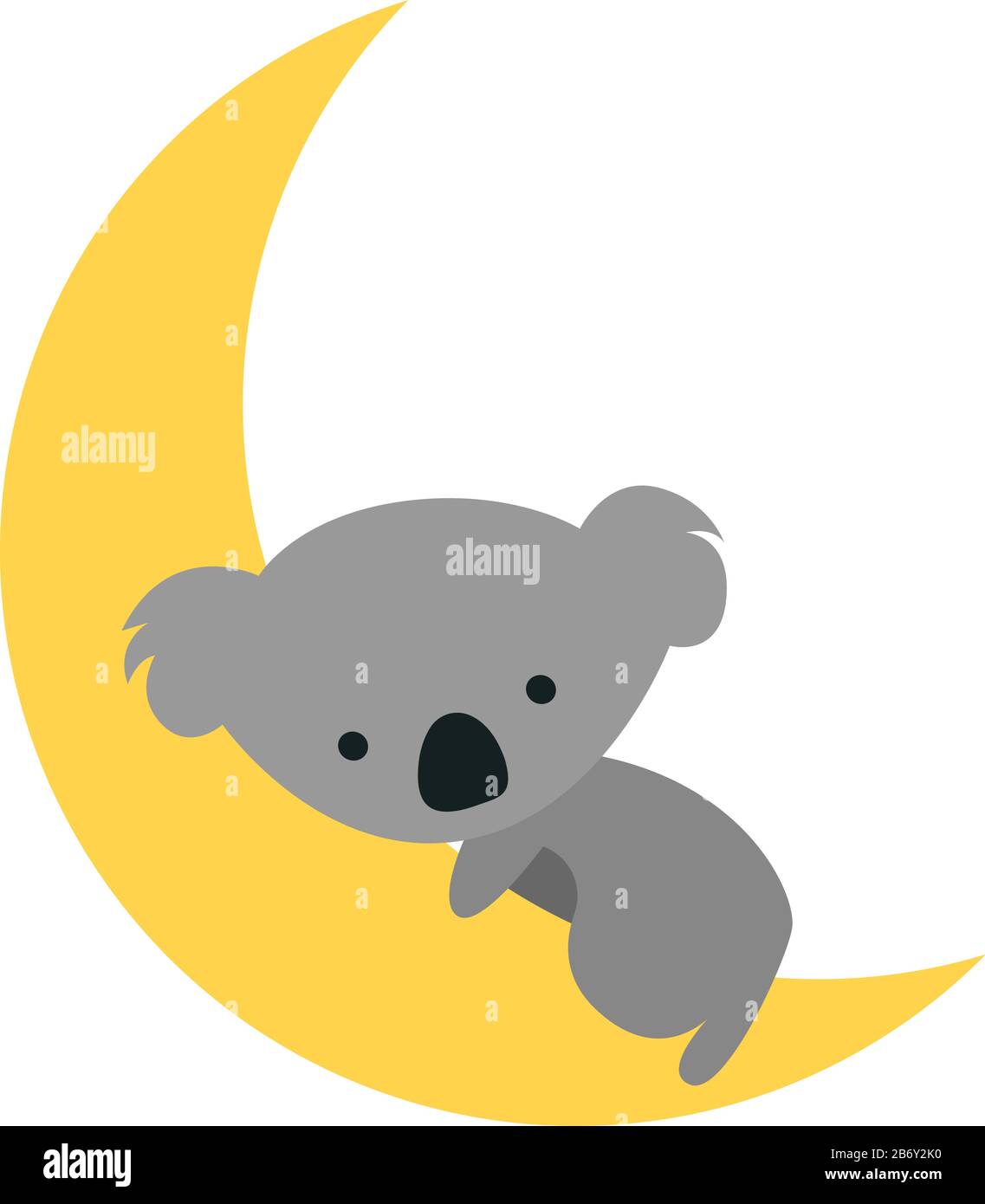 Koala bear sleeping Cut Out Stock Images & Pictures - Alamy
