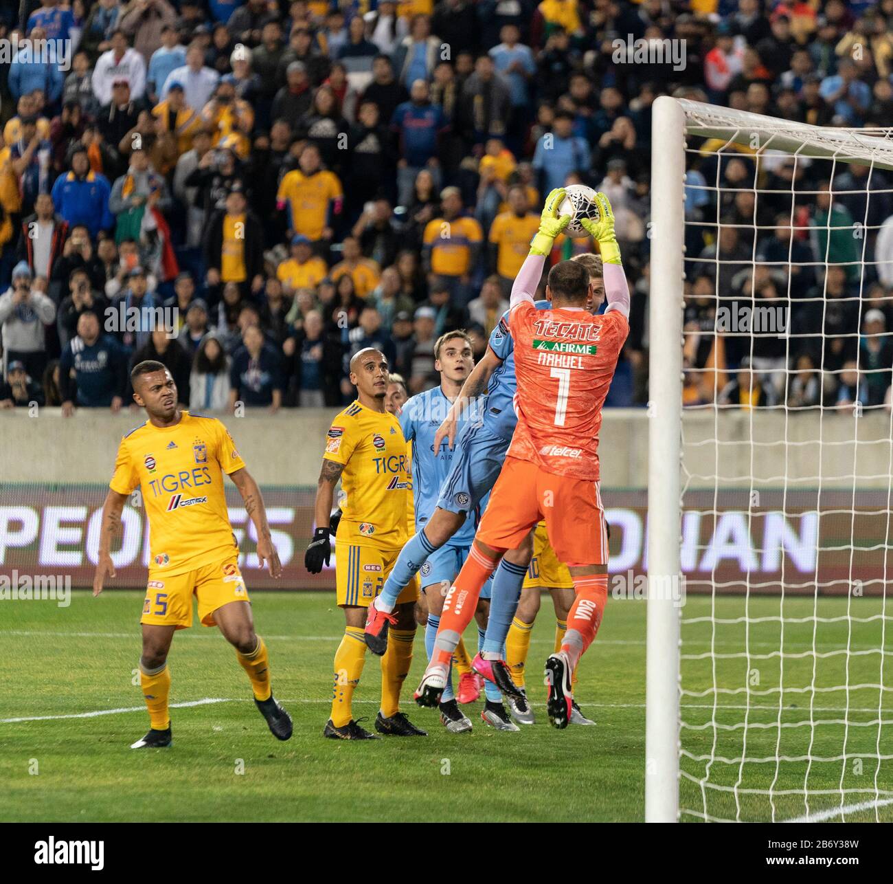 Harrison, United States. 11th Mar, 2020. Goalkeeper Nahuel Guzman of ...