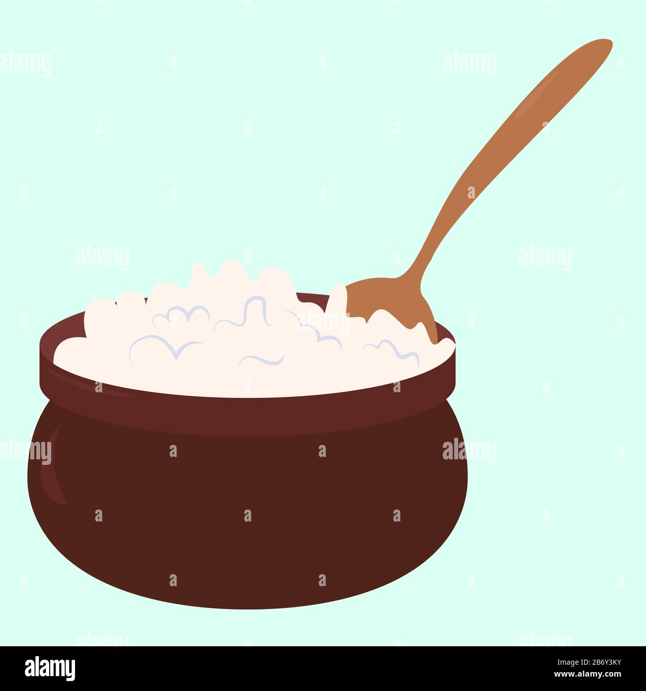 Rice bow Stock Vector Images - Alamy