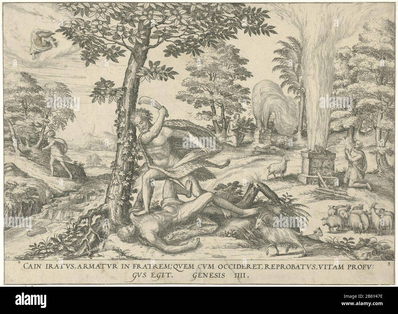 Abel offers sacrifice to god hi-res stock photography and images - Alamy
