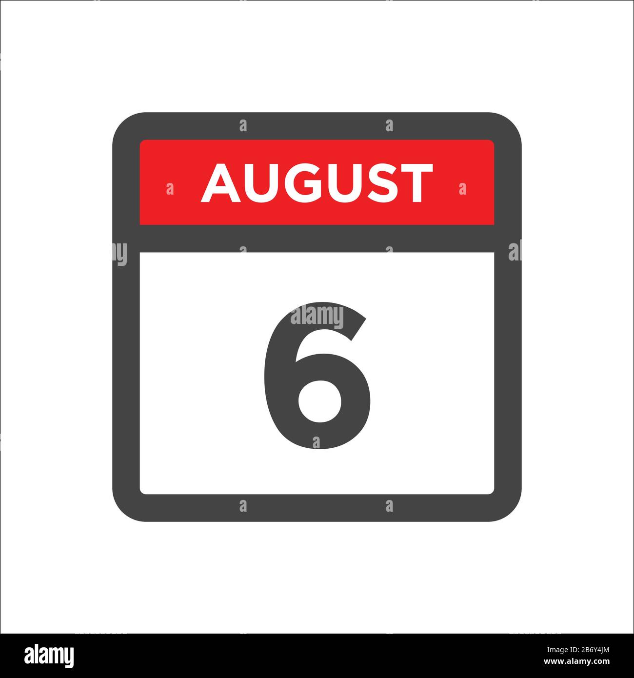 6 calendar hi-res stock photography and images - Alamy