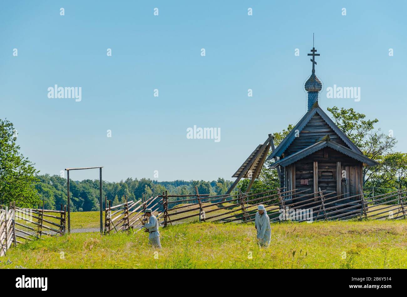 Ancient farming reconstruction hi-res stock photography and images - Alamy