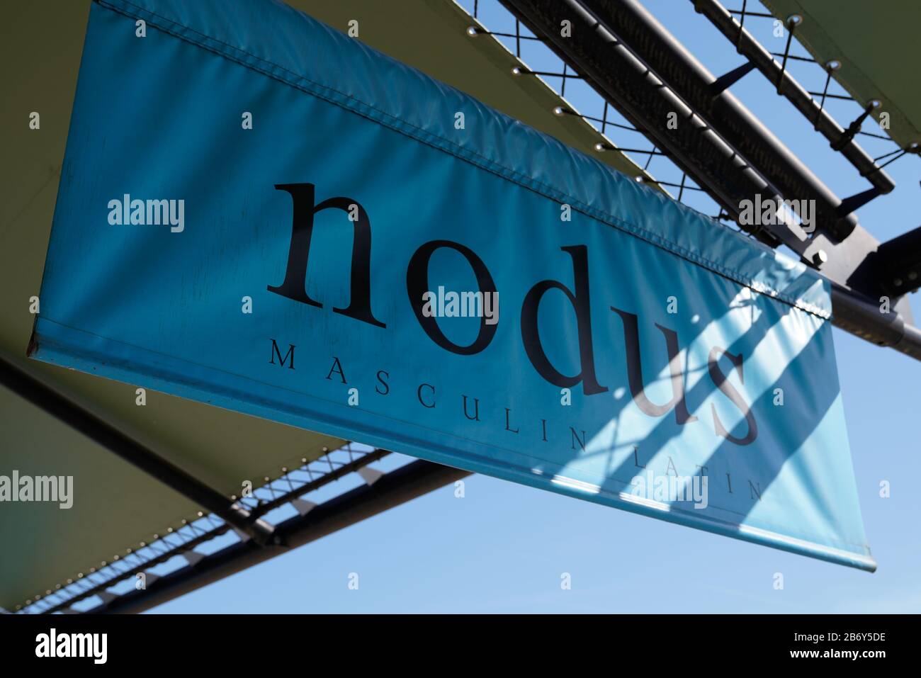 Bordeaux , Aquitaine / France - 10 17 2019 : nodus logo shop sign store ...