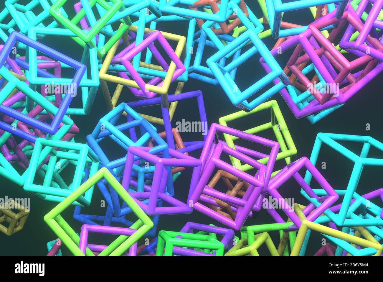 Background abstract, flying box inter-locked square, for design ...