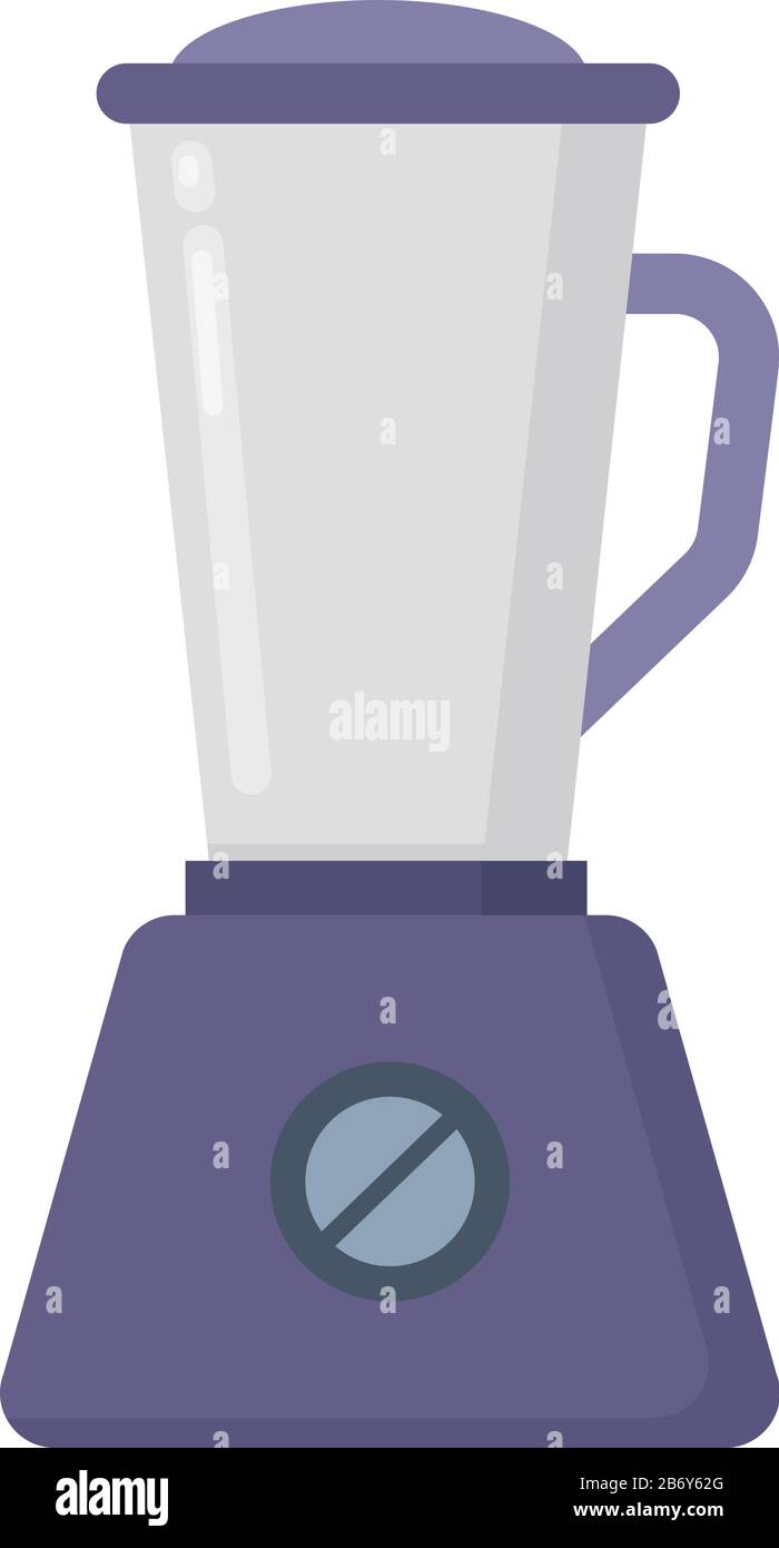 Purple blender, illustration, vector on white background Stock Vector ...