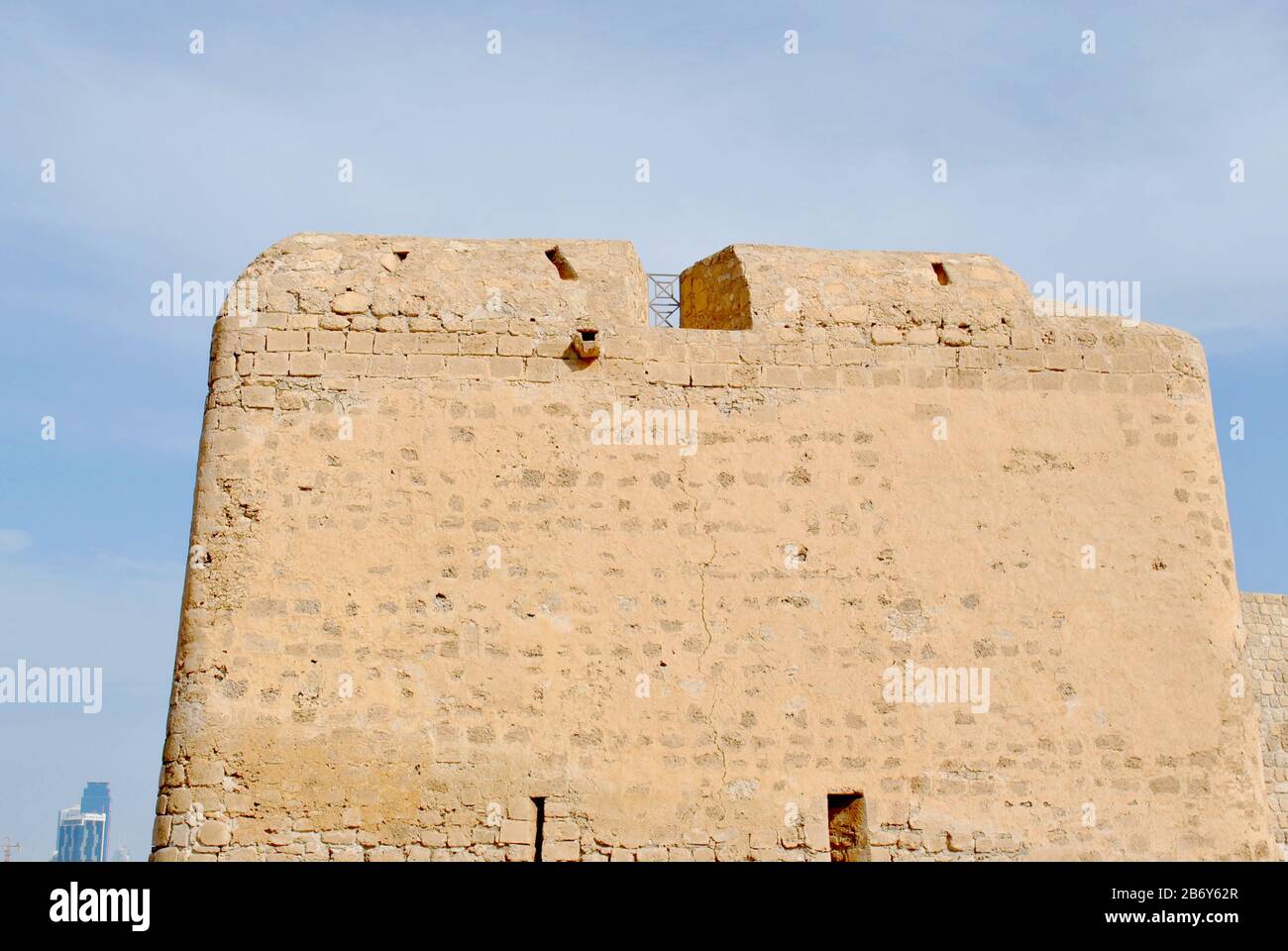 Bahrain National Fort view at Sunny day Stock Photo - Alamy