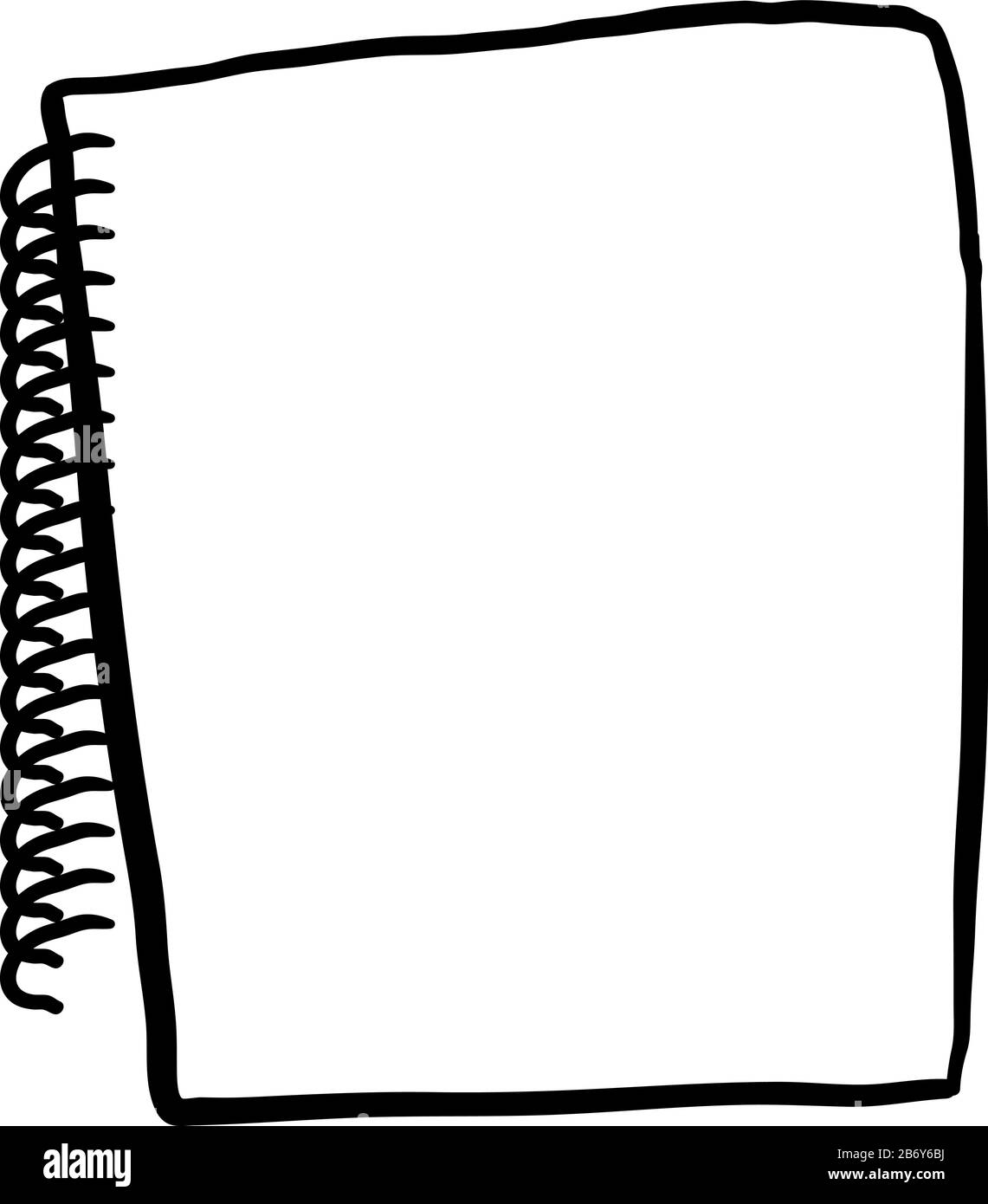 Empty notebook mockup hi-res stock photography and images - Alamy