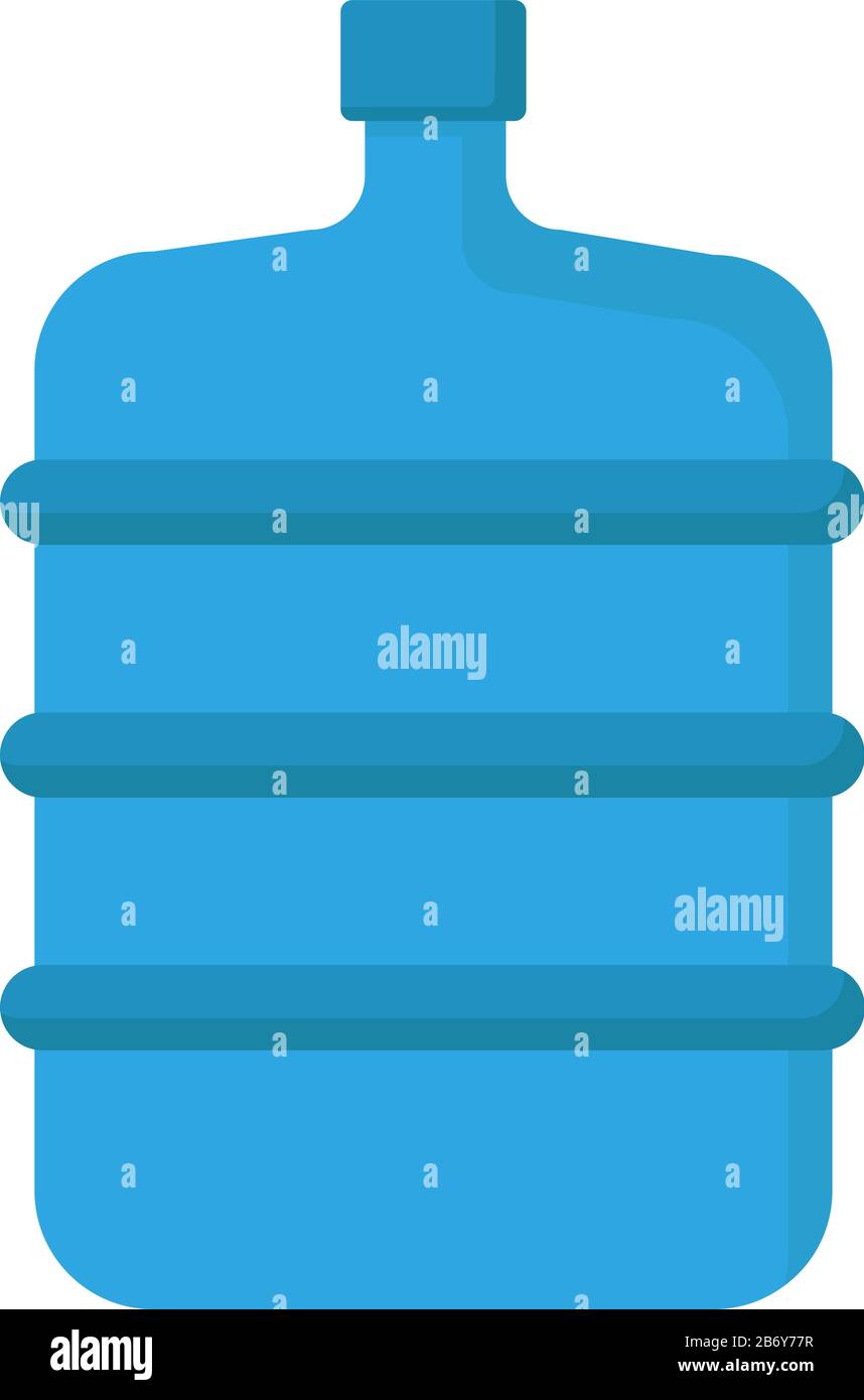 Big blue bottle water Stock Vector Images - Alamy