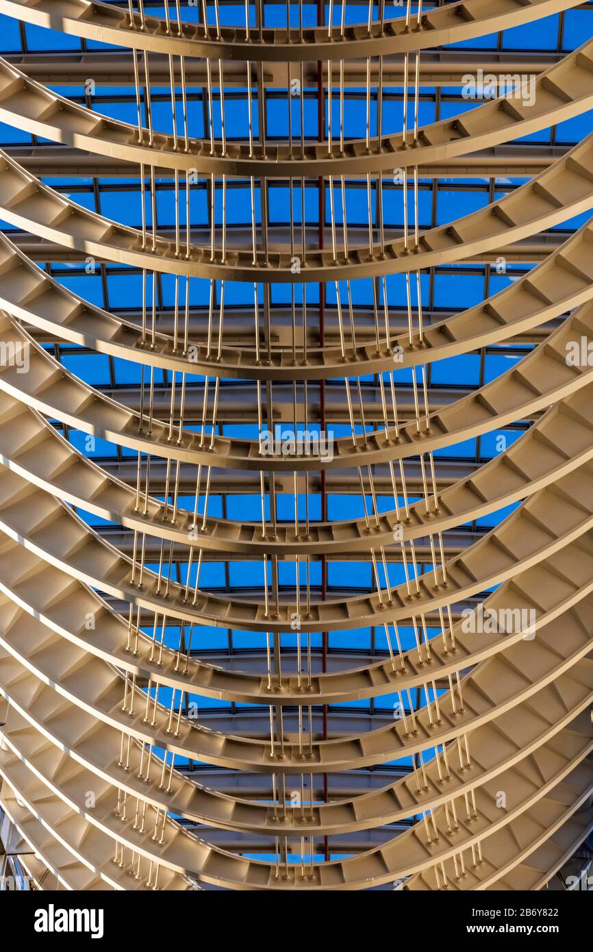 Japan, Honshu, Tokyo, Marunouchi, Tokyo International Forum Building ...