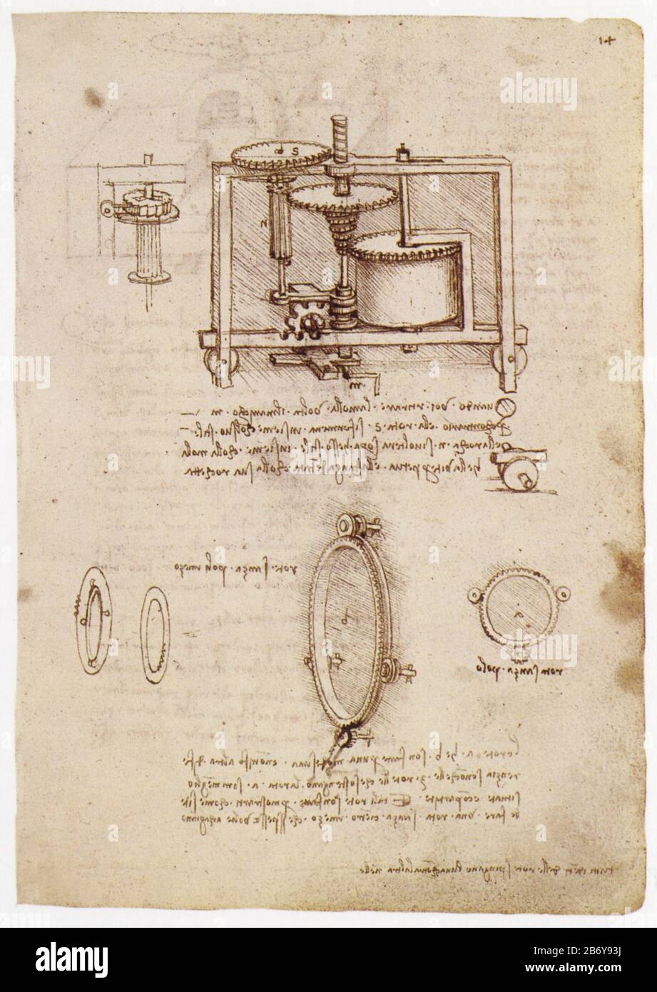 Leonardo Da Vinci Drawings High Resolution Stock Photography and Images ...