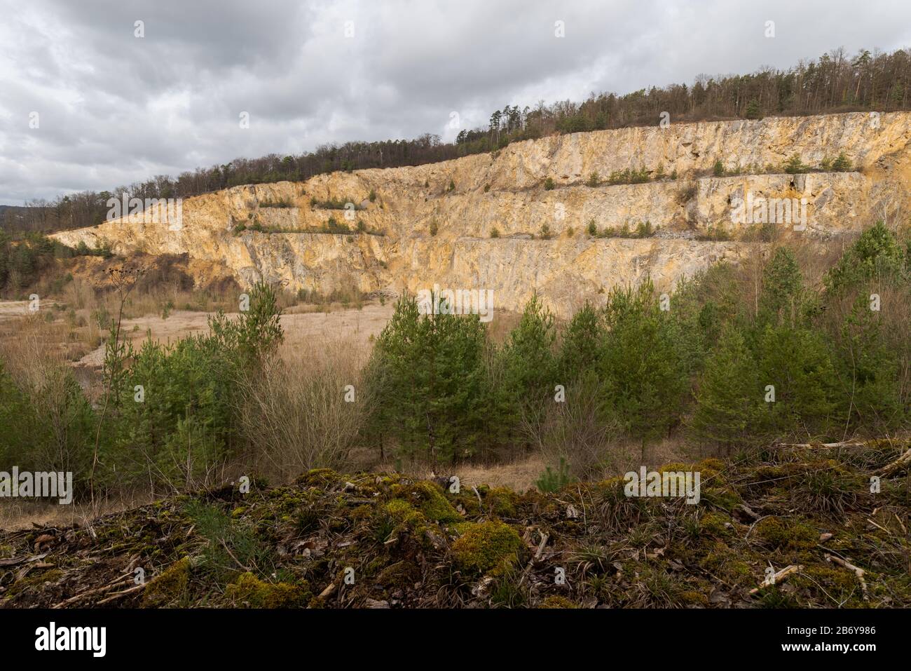 Disused quarry pit hi-res stock photography and images - Alamy