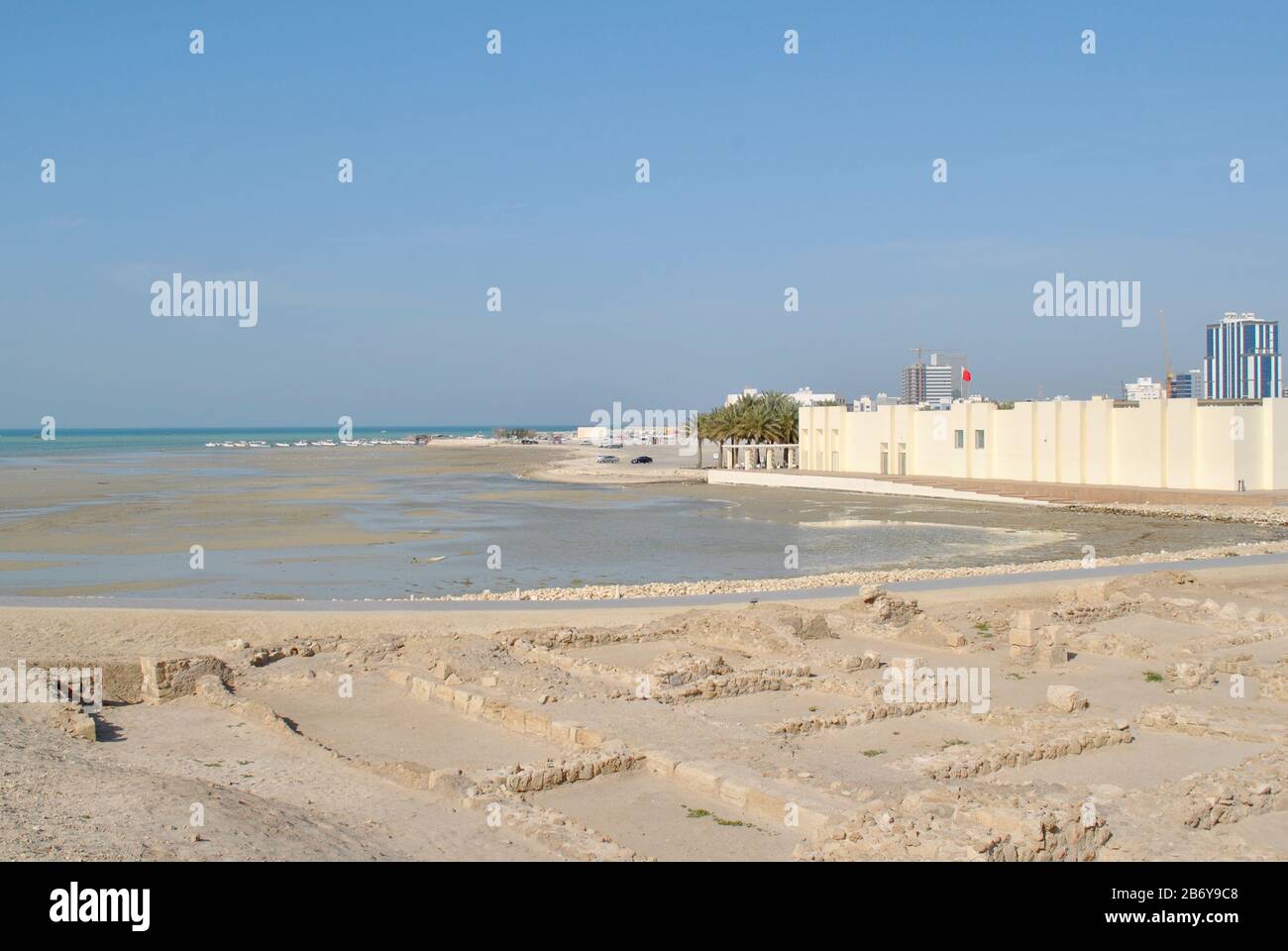 Bahrain National Fort view at Sunny day Stock Photo - Alamy
