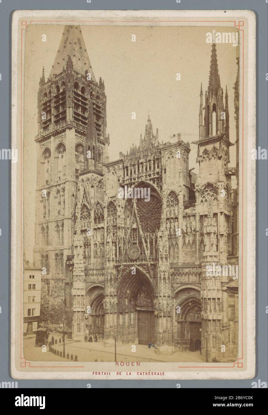 Cathedral RouenPortail de la Cathédrale (title object) Rouen (series ...