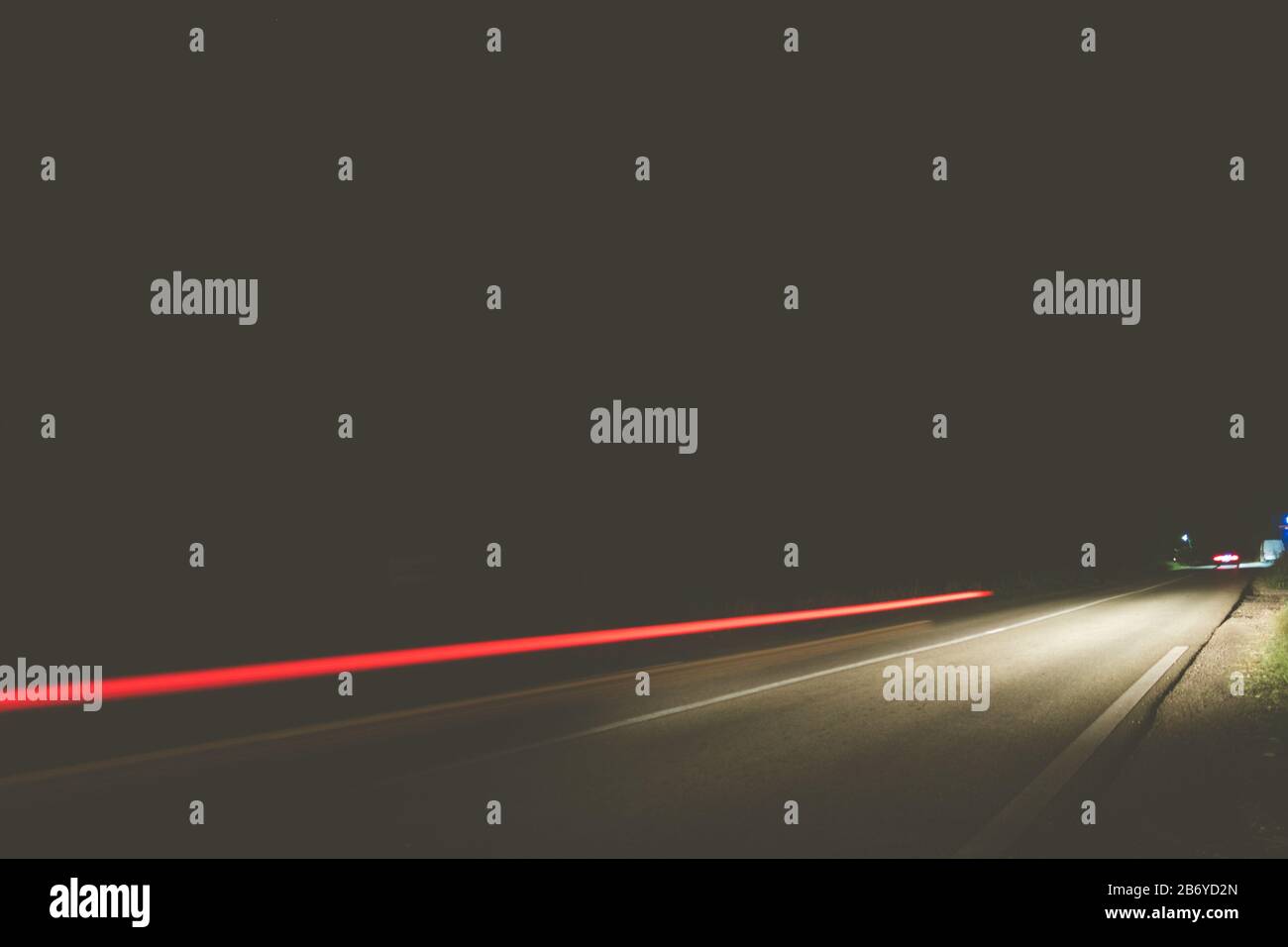 Car light trail hi-res stock photography and images - Alamy