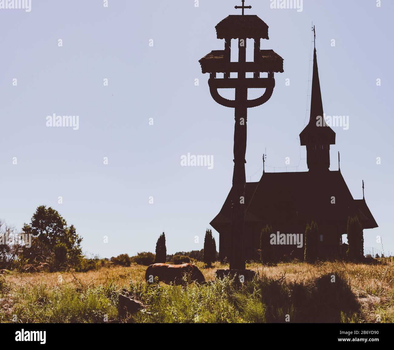 Maramures horse hi-res stock photography and images - Alamy
