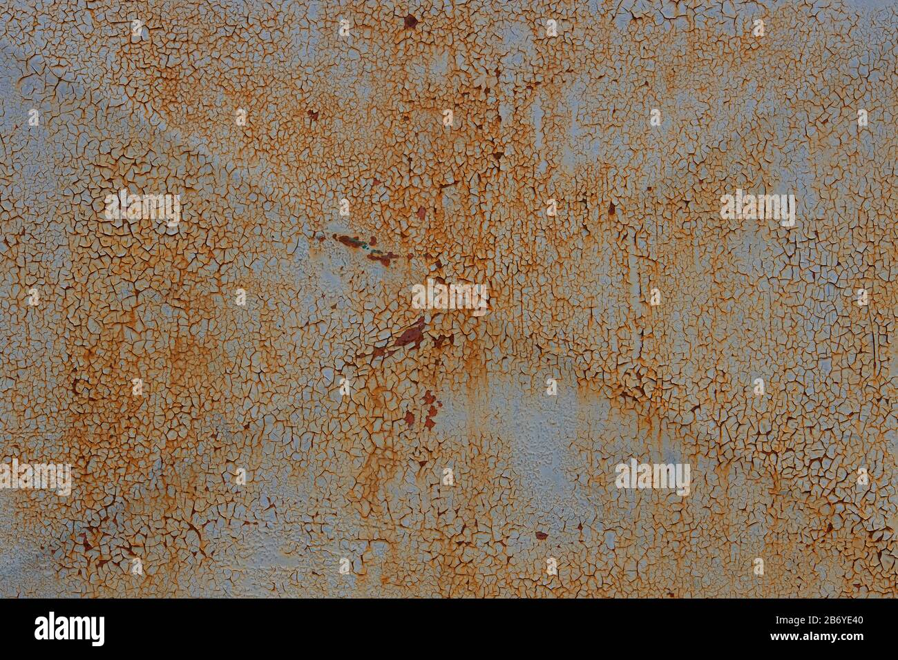 An old, rusty, colored plate with traces of background painting Stock Photo - Alamy