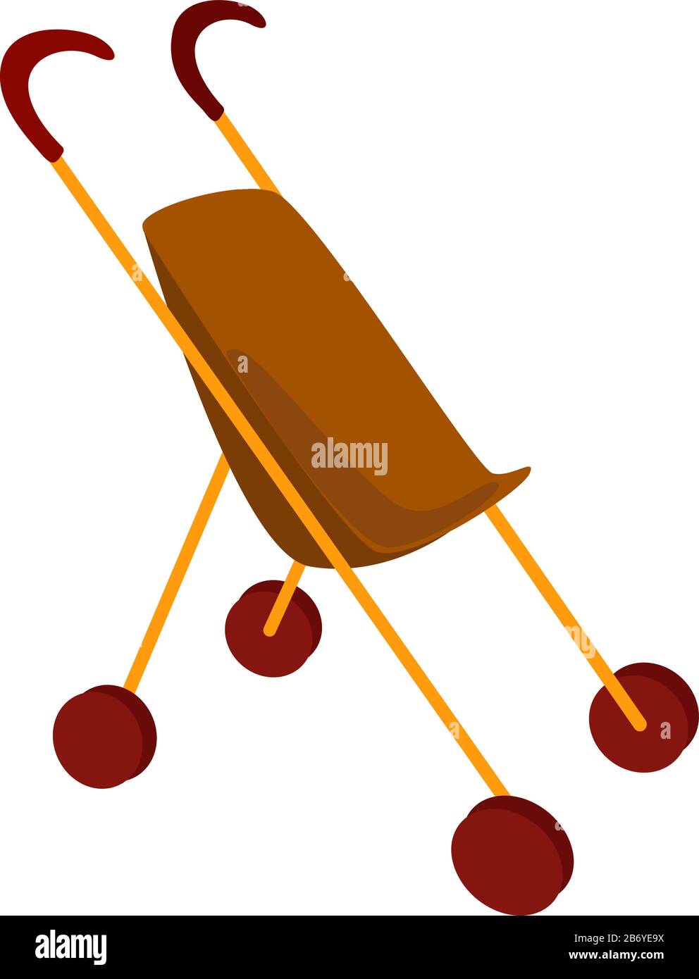 Stroller vectors Cut Out Stock Images & Pictures - Alamy