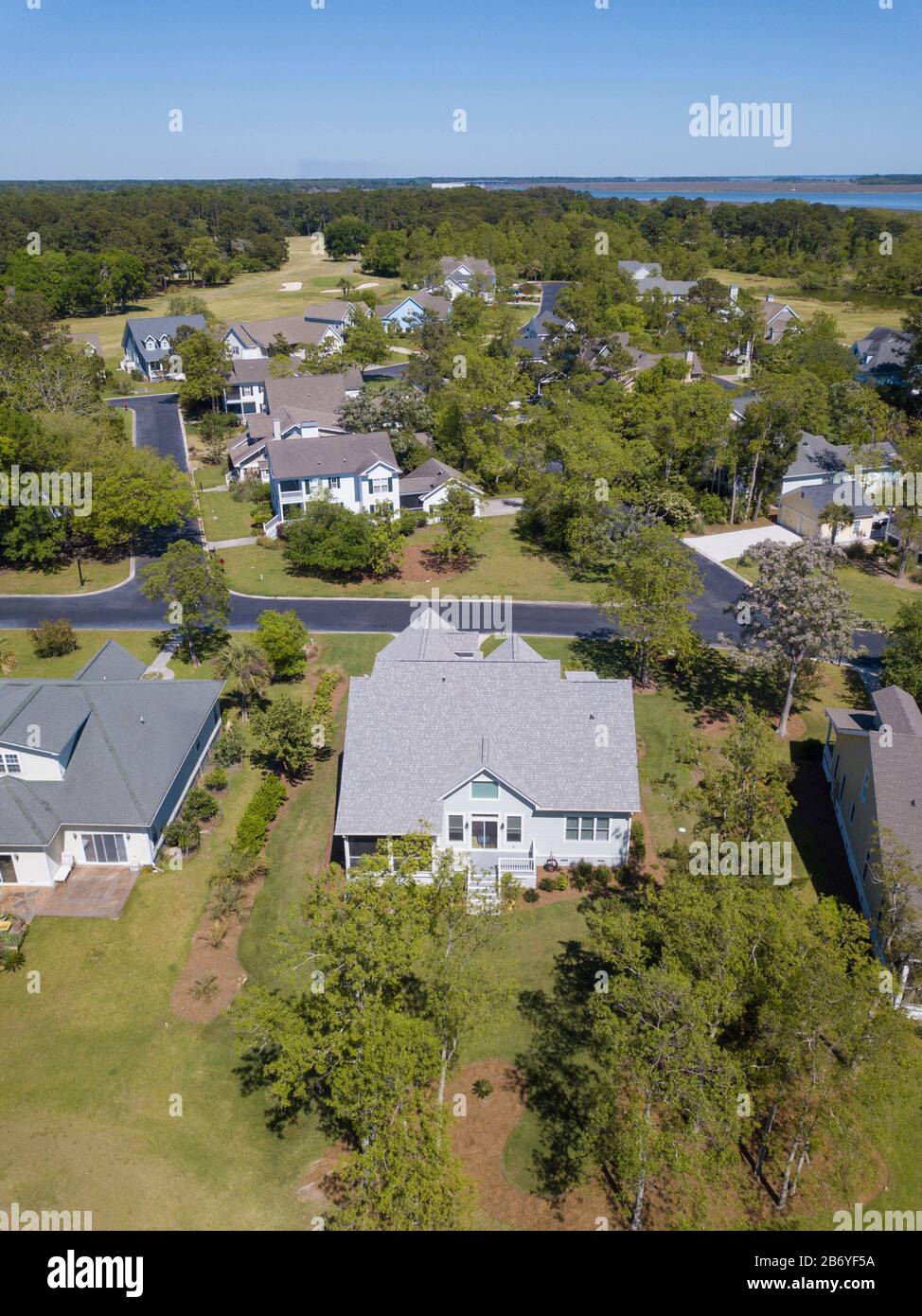 Golf course neighborhood hi-res stock photography and images - Alamy