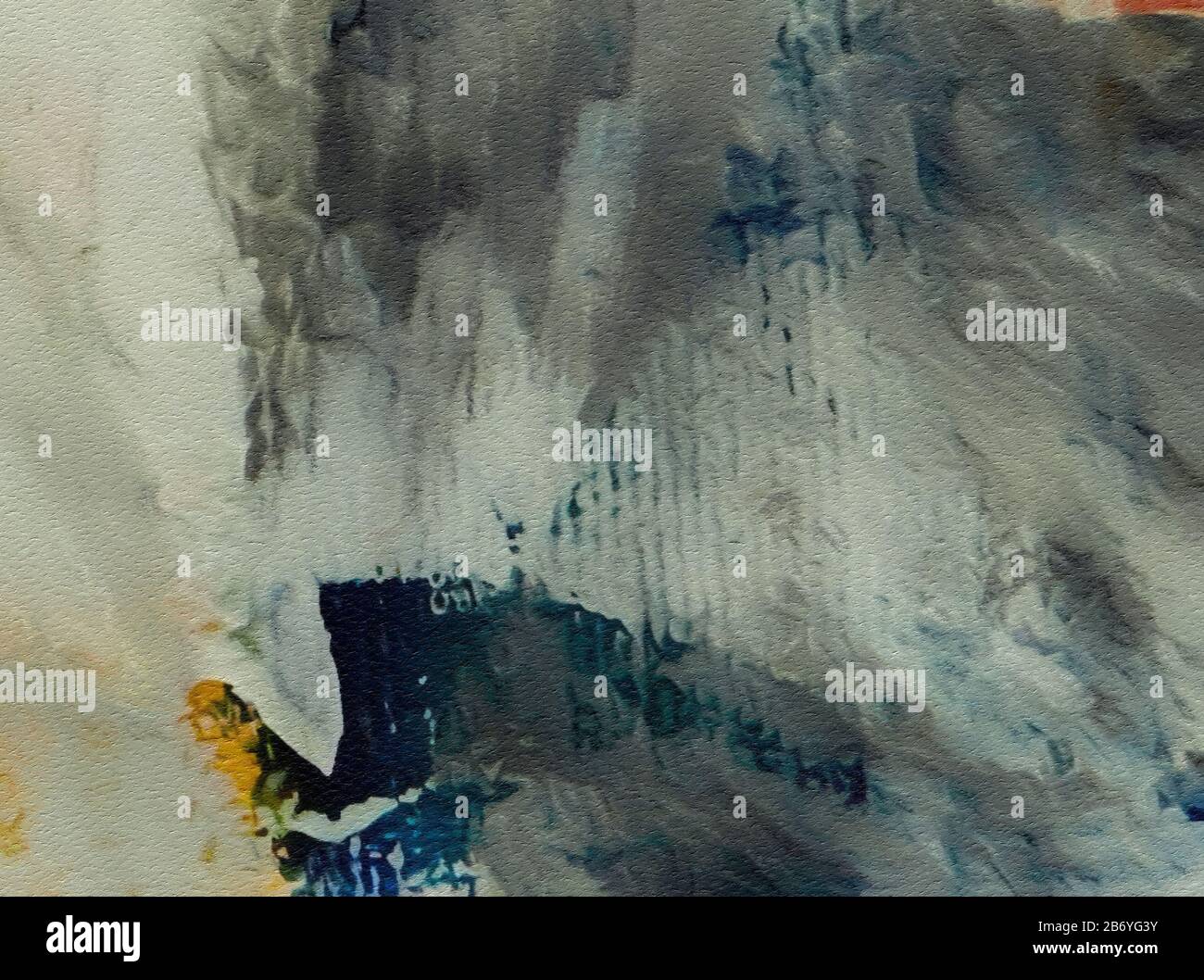 Multicolor brush strokes in oil structure. Grunge fine art mixed media ...