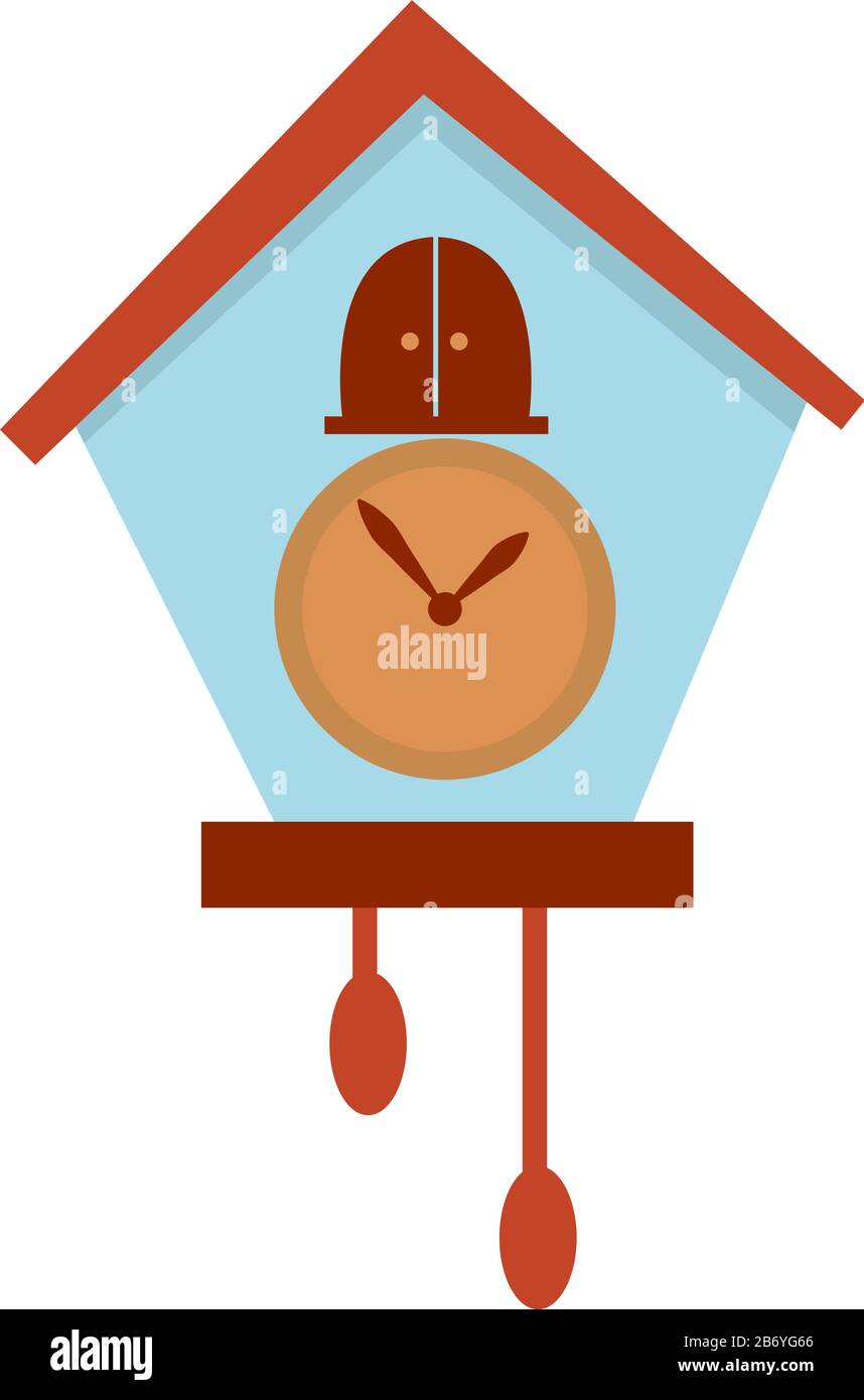 Wooden clock face on Stock Vector Images - Alamy