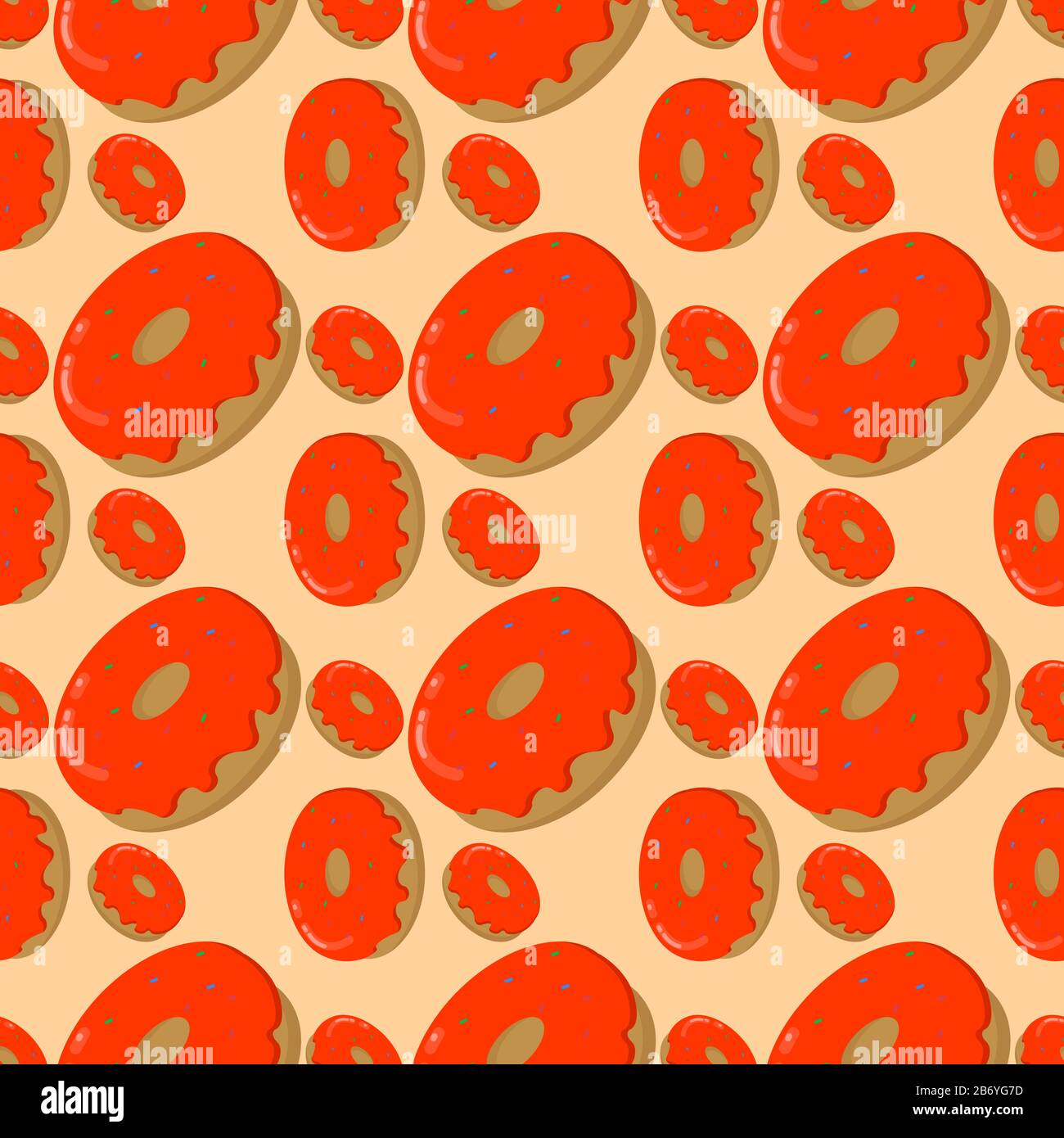 Donut pattern hi-res stock photography and images - Alamy