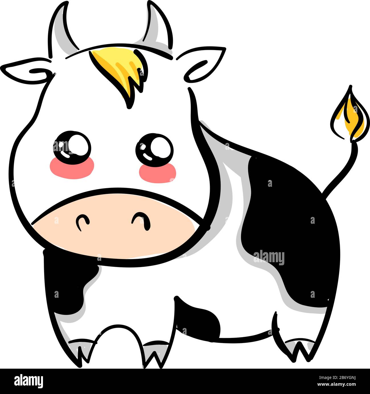 Fat Cow Clipart