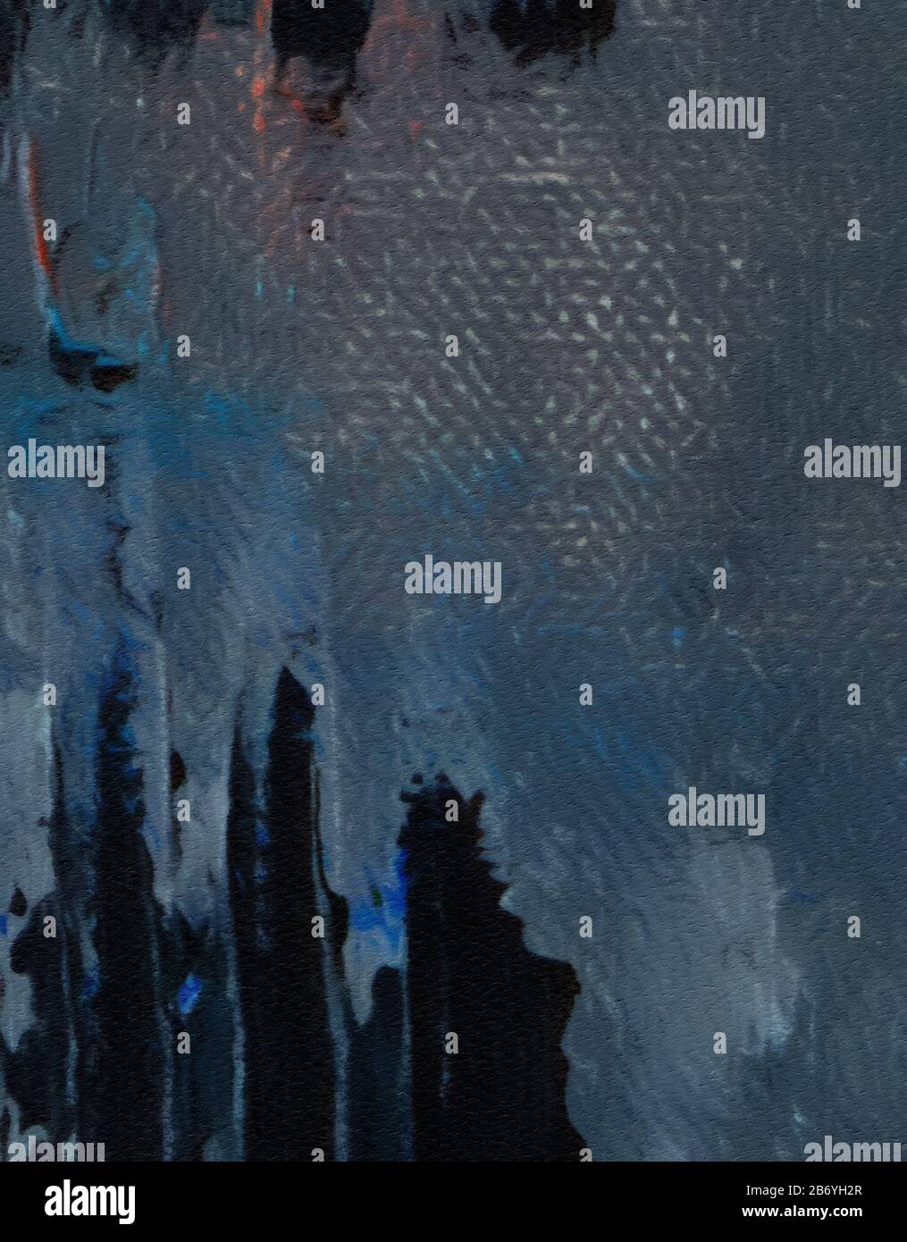 Multicolor brush strokes in oil structure. Grunge fine art mixed media ...